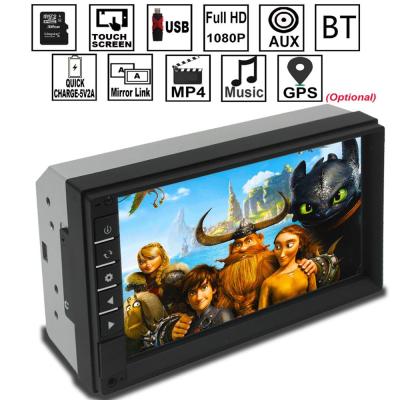 Cina baccano stereo dell'automobile stereo di Android dell'automobile di baccano 1080P 2 doppio con controllo di collegamento del telefono cellulare in vendita
