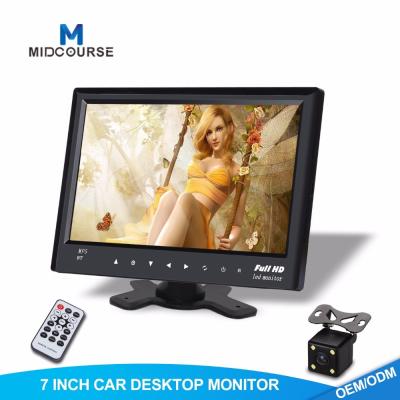 China Cámara de vista posterior del monitor HD de la rociada del coche y sistema de multimedias ajustables del coche en venta