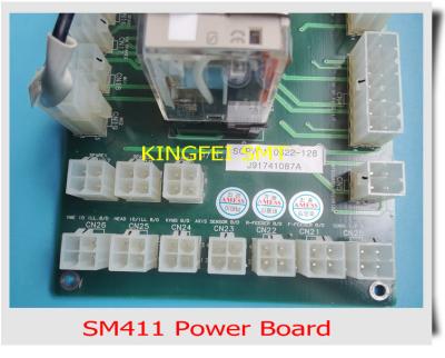 China Placa da máquina da manutenção programada da placa de poder J91741087A do controle de segurança SM411 J90600400B à venda