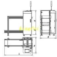 China SMT Line Automatic PCB Magazine Unloader PCB Loader And Unloader for sale