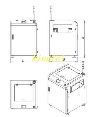 China SMT Line Loader Unloader Machine Corner Machine PCB Conveyor Machine for sale