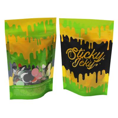 China High Quality Plastic Herb Packaging Child Resistant Smell Proof Bag Mylar Bag Custom Tobacco Pouch for sale