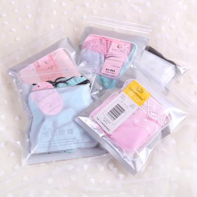 China OPP Plastic Underwear Packaging Bags with Zip-Lock for sale
