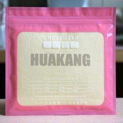 China OPP Plastic Zipper Packaging Bags for Makeup Sponge for sale