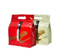 China Custom Printed Flat Bottom Zipper Bag Eco-Friendly 20-200 Micron Thickness for sale