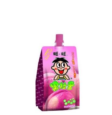 China Custom free shape water spout pouch, Plastic bottle shape water spout bag with hook for sale