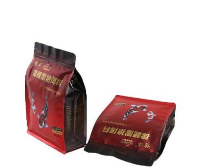 China Dog Food Pet Food k Plastic Packing Bag With Custom Design Square Bottom Bag for sale