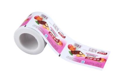 China Factory Wholesales Customized Plastic printing food packaging film roll for sale
