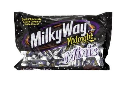 China Food grade 3 side seal bag / laminated plastic chocolate aluminum foil  packaging bags for sale