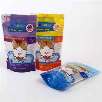 China Top zip plastic bag food packaging/3 side seal zipper bag/stand up pouch k bag for sale