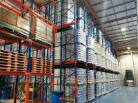Quality Powder Coated Heavy Duty Industrial Storage Racks , Warehouse Storage Rack for sale