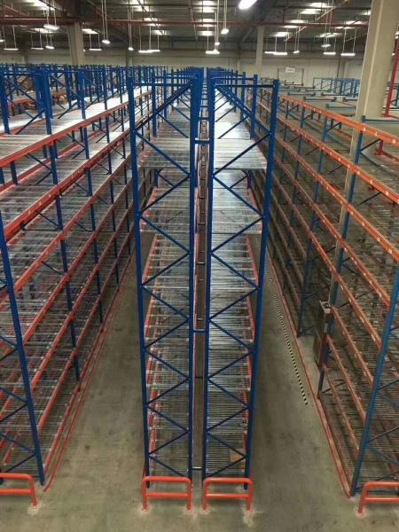 Quality Warehouse Steel Wire Mesh Decking Galvanization Flare / U Channel Customized for sale