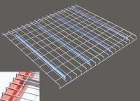 China Wire Decking For 3 Depth Warehouse Storage Rack for sale
