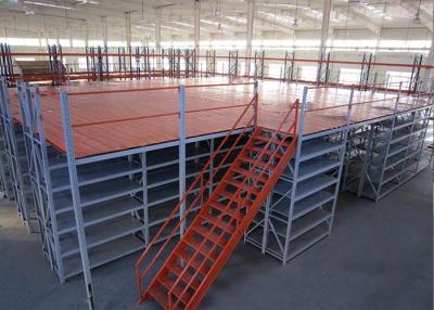 China Steel Platform Mezzanine Rack System voor industriële fabrieksopslag Te koop