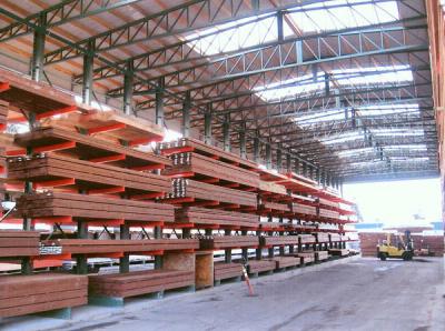Cina Pipe di PVC per lo stoccaggio di acciaio Cantilever Sheet Metal Rack, Cantilever Arm Rack per lo stoccaggio del legname in vendita