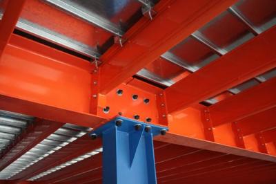 China Voorraadplaats Staalconstructieplatform Bolted Fire Protect Industrial Storage Mezzanine Te koop