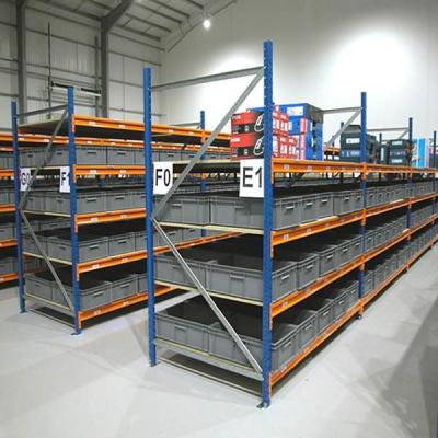 Cina Protezione da corrosione Metalli Longspan ripiani magazzino Medium Light Duty ripiani in acciaio in vendita