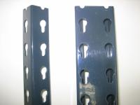China Steel Panel Slotted Angle Light Duty Shelving Racking System for sale