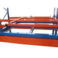 China Warehouse Storage Push Back Pallet Racking System Heavy Duty High Density for sale