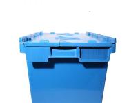 China Logistic Industrial Plastic Bins Collapsible Foldable Stackable Nestable Plastic Turnover Box for sale
