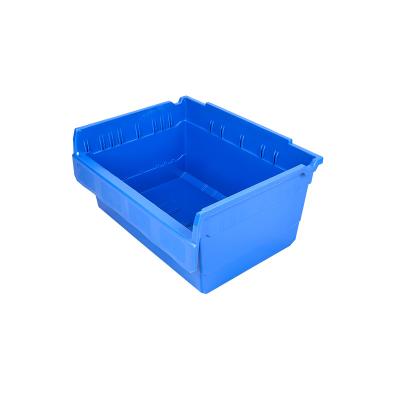 China PP PE Plastic Shelf Storage Bins Stackable for Industrial Warehouse Tool for sale