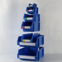 China PP PC Injection Rectangular Storage Bins Stackable Multifunctional 10kg Load for sale