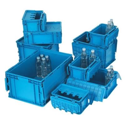 China Industrial Plastic Stacking Euro Storage Containers Boxes Crates for sale