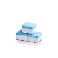China Stocked and Solid Effervescent Block for Washing Machine Cleaner Effective Cleaning for sale