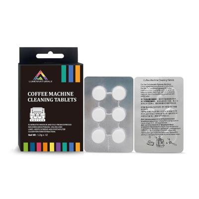 China Biodegradable Coffee Machine Cleaner Custom Label Espresso Machine Cleaning Tablets for sale
