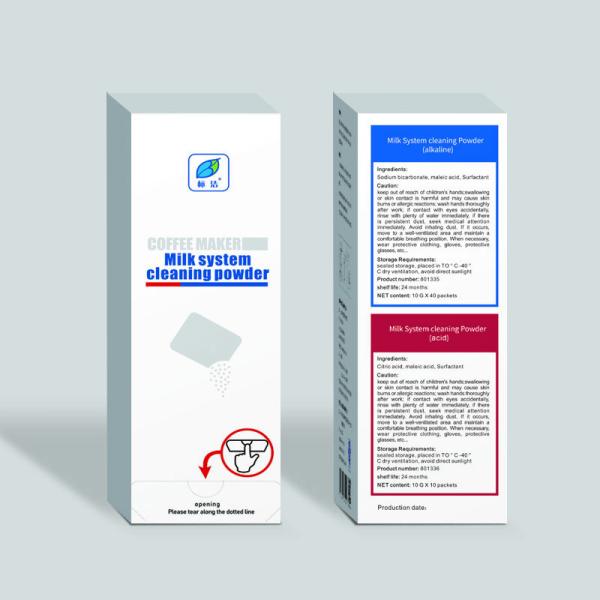 Quality Disposable Coffee Cleaning Powder All Purpose Scale Remover for Equipment for sale