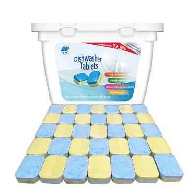 China Highly Effective Synergetic Dishwasher Tablets for Applicable Washers for sale