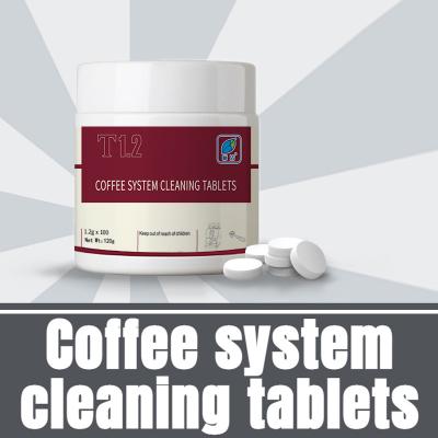 China Effortlessly Clean Your Personal Label Machine with Coffee Equipment Cleaning Tablets for sale