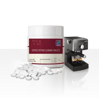 China 50%-80% Active Ingredient Content Coffee Machine Cleaner Espresso Machine Cleaning Tablets for sale
