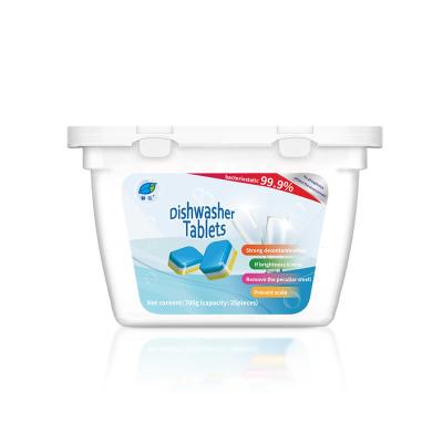 China Ezel Turkey's 50%-80% Active Ingredient Content Dishwasher Tablets 20 Tabs for Sustainable for sale
