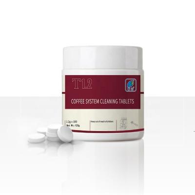 China Alkaline Coffee Machine Cleaning Tablet Rapidly Dissolves Restores Machine Efficiency for sale
