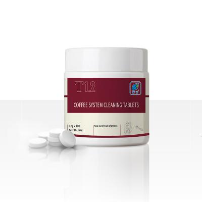 China 1.2g 100 PCS Coffee Remover Cleaner for OEM Coffee Machine Maintenance and Protection for sale