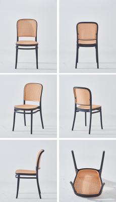 China Plastic Rattan Dining Chair, Modern Indoor Outside Seat s, Patio Lounge Stool, Armless ing for sale