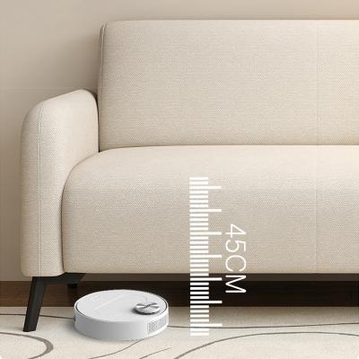 China Stable Modern Folding Futon with Armrest Reclining Sofa for Apartment Dorm Fabric Couch Pillow Sleeper Chair Living Room for sale