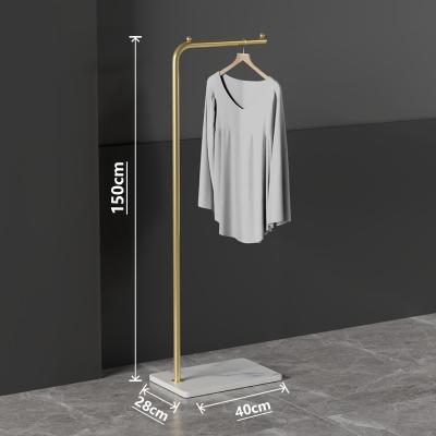 China Multifunctional Metal Corner Rack Wardrobe Clothes Hanging for Coat Hat Space-saving Garment with Hooks for sale