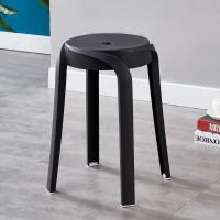 China Rubber Chairs Stackable Dining Windmill Folded Plastic Stools for Home Functional and Stylish for sale