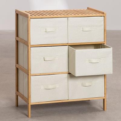 China Drawer Storage Cabinet Bedroom Multi-Layer Clothes Rack Nordic Small Apartment Simple Shelf Bedside Table for sale