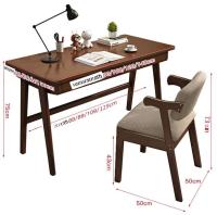 China Solid Wood Simple Durable Material Computer Desk Work Station Table Writing Study Desktop for and for sale