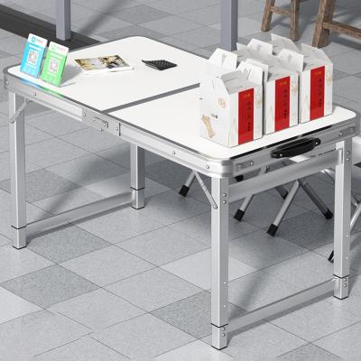 China Small Collapsible Table Portable Outdoor Stable Wood Board Camping with Adjustable Height for sale