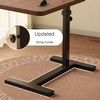 China Folding Removable Stable Table, Thickened Desktop Corner Rack with Metal Frame Bedside Learning Office Dining for sale