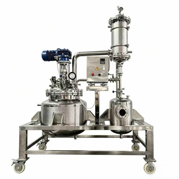 Quality High Efficiency Cold Ethanol Extraction Systems Industrial Continuous Closed Loop for sale