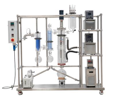 China Energy Efficient High Vacuum Distillation System Molecular Distillation Unit Corrosion Resistant for sale