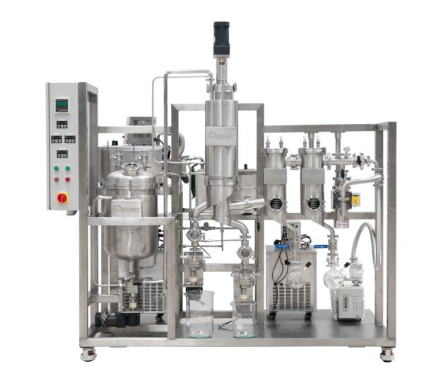 Quality SS316L High Vacuum Distillation Unit Short Path Distillation System Temperature Control for sale