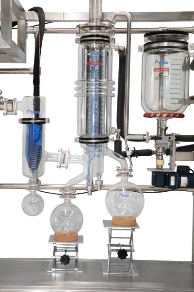 Quality Explosion Proof Wiped Film Distillation Equipment Industrial For High Purity THC Remediation for sale