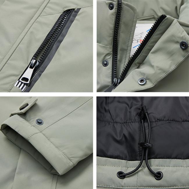 winter outside  coat winter-proof, casual style,water-proof,classic style,daily wear,black jacket