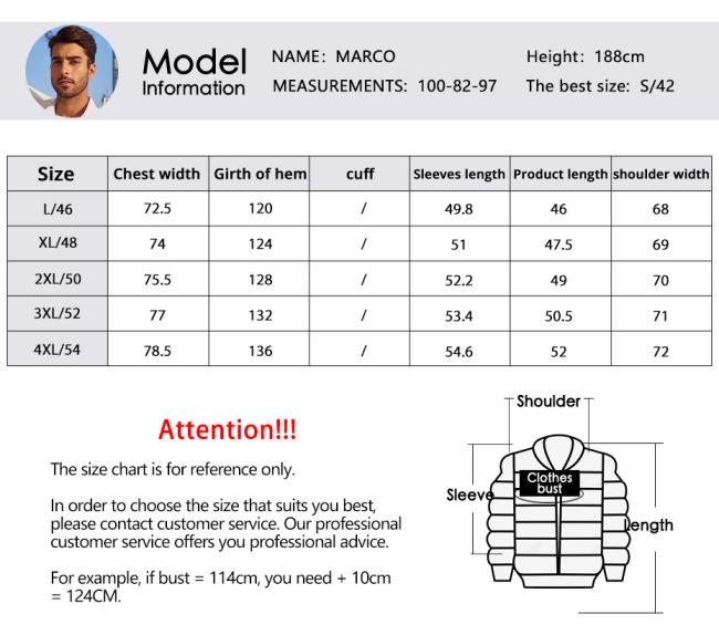 Machine washable, classical, daily wear, Classic Men's Mid-Short Length Hooded Jacket for cold Autumn & Winter